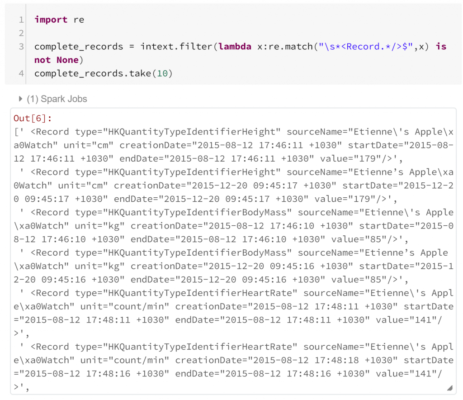 Databricks: distilling Information from Data - exposé