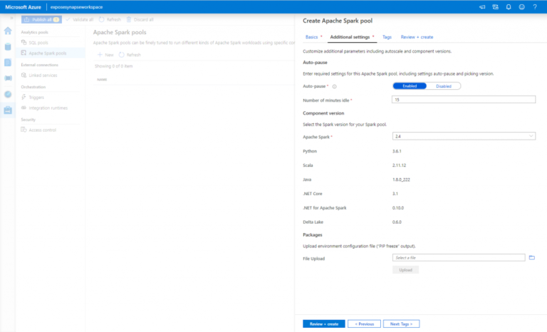 Azure Synapse Analytics - the essential Spark cheat sheet - exposé