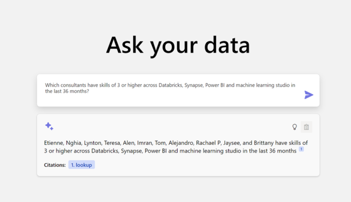 Generative AI example of tools you use today can be used to access and ...