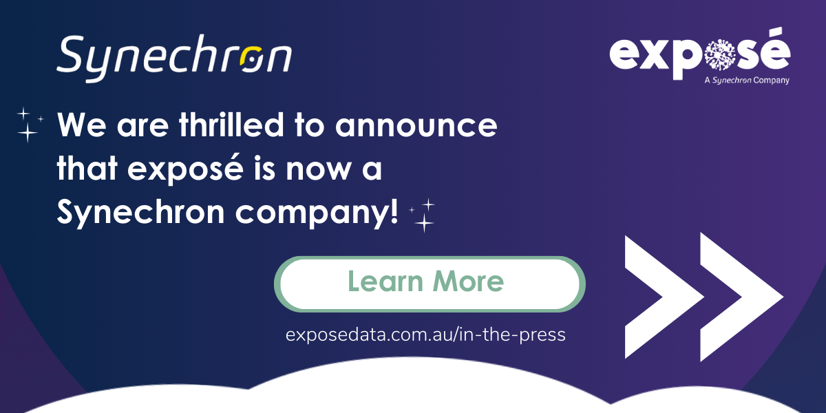 We are thrilled to announce that exposé is now a Synechron company ...